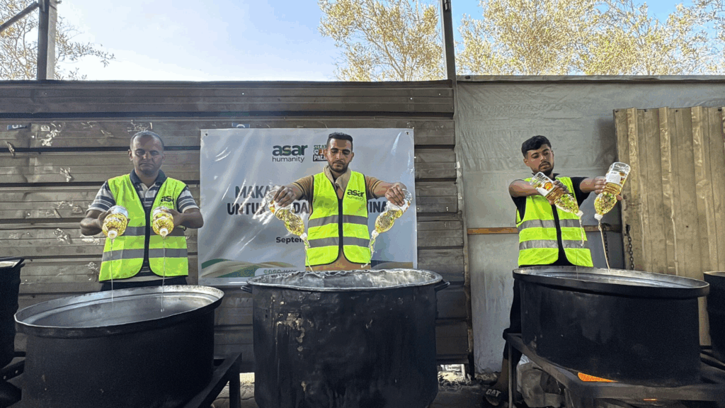 Infak Makanan Siap Santap Tersalurkan untuk Warga Gaza Selatan ...